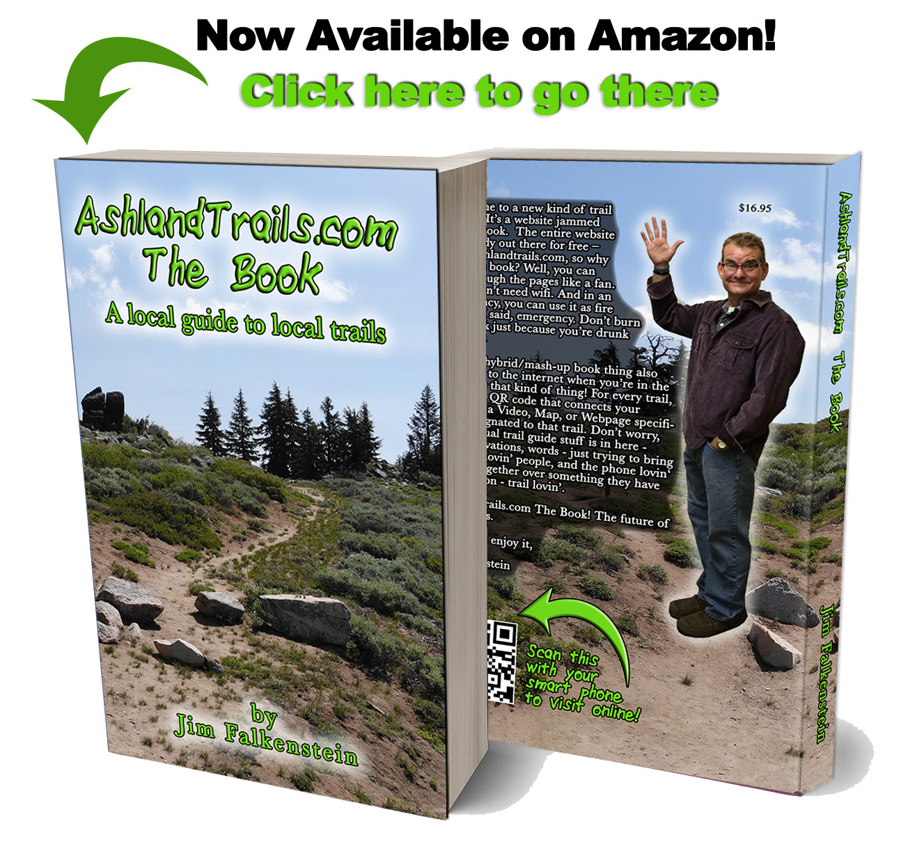 book cover graphic - Ashland Trails